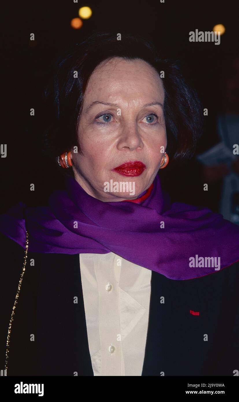 Leslie Caron attends the Film Society of Lincoln Center's "Capturing ...