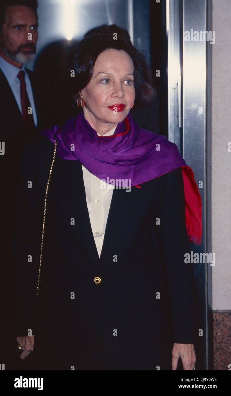 Leslie Caron attends the Film Society of Lincoln Center's "Capturing ...