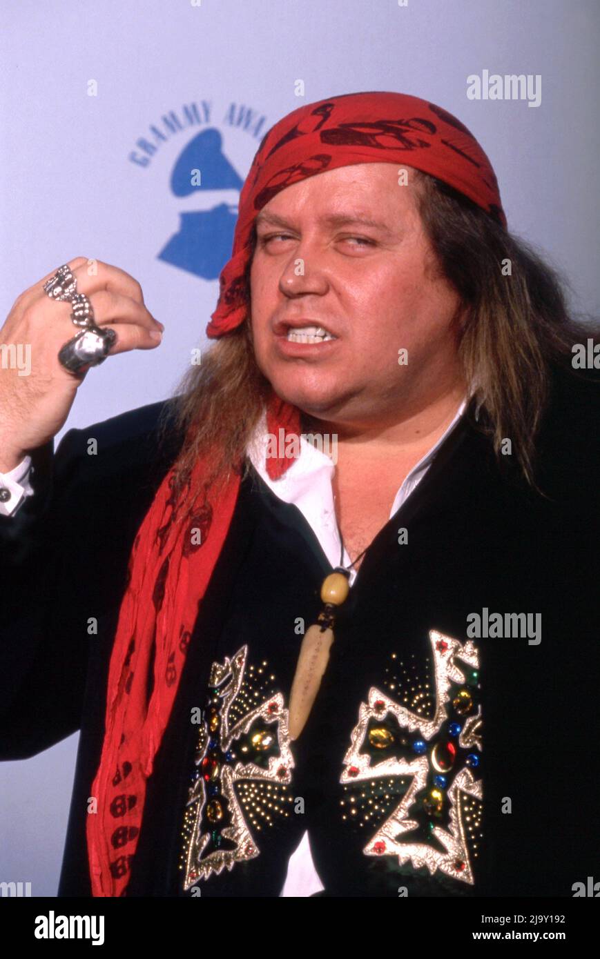 Sam Kinison at the Grammy Awards at the Shrine Auditorium, Los Angeles ...