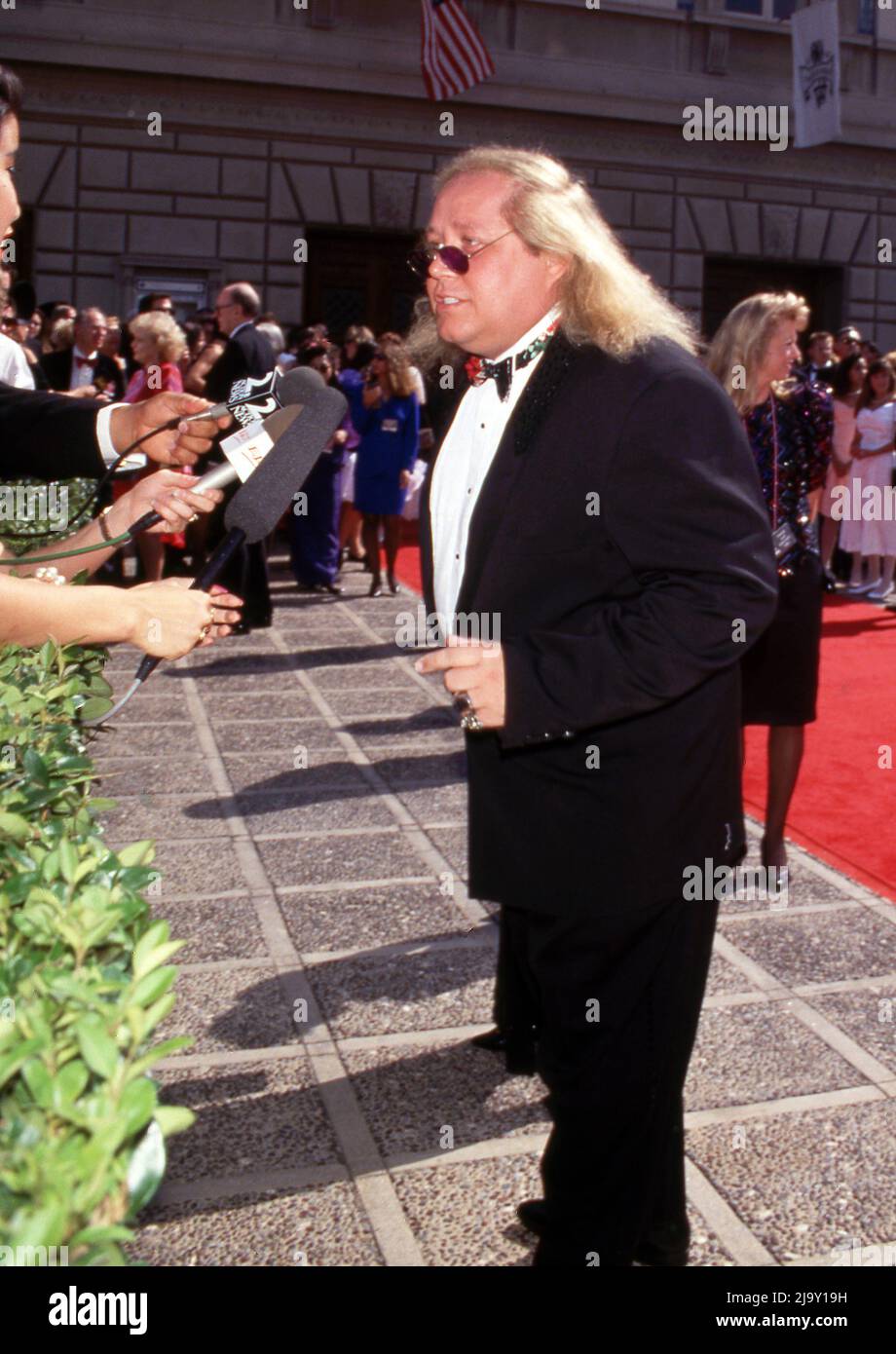 Sam Kinison at the 43rd Annual Primetime Emmy Awards on August 25, 1991 ...