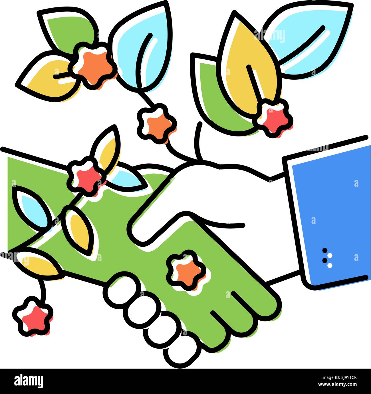 environmentally friendly color icon vector illustration Stock Vector ...