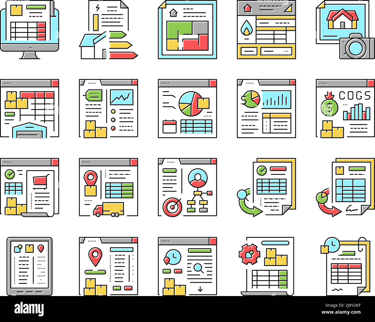 Inventory levels Stock Vector Images - Alamy