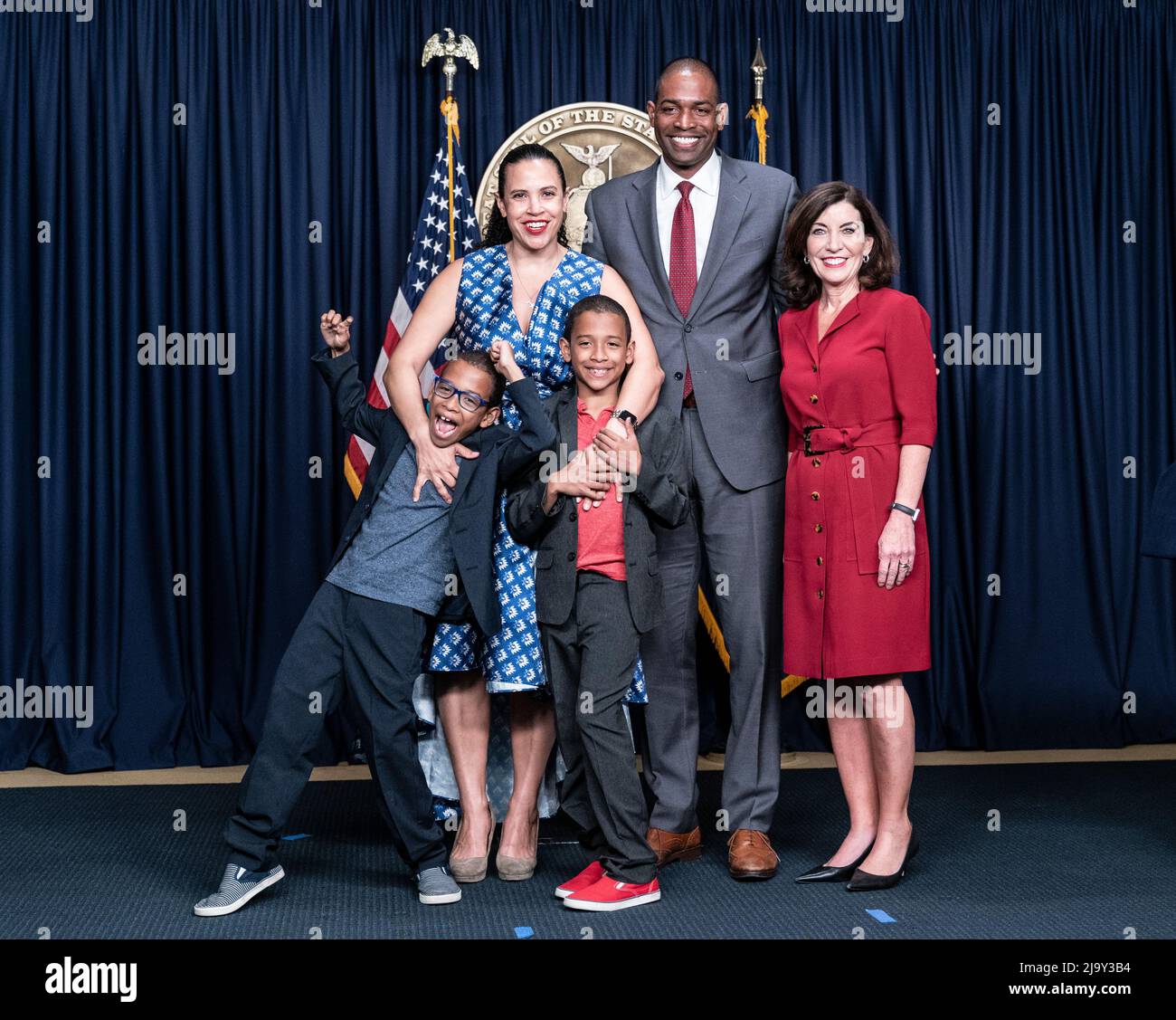 Ny lieutenant governor antonio delgado hi-res stock photography and ...