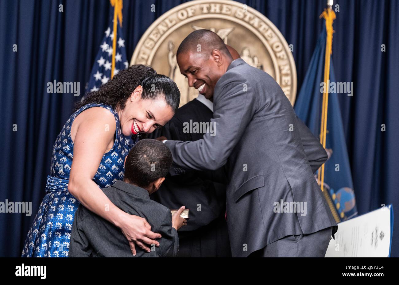 Ny lieutenant governor antonio delgado hi-res stock photography and ...
