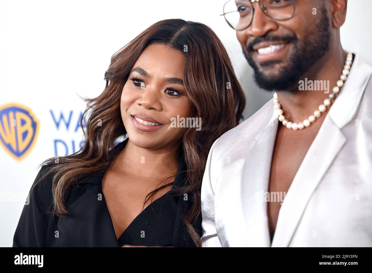 (L-R) Regina Hall and Bryan Terrell Clark attend the Real Works 2022 ...