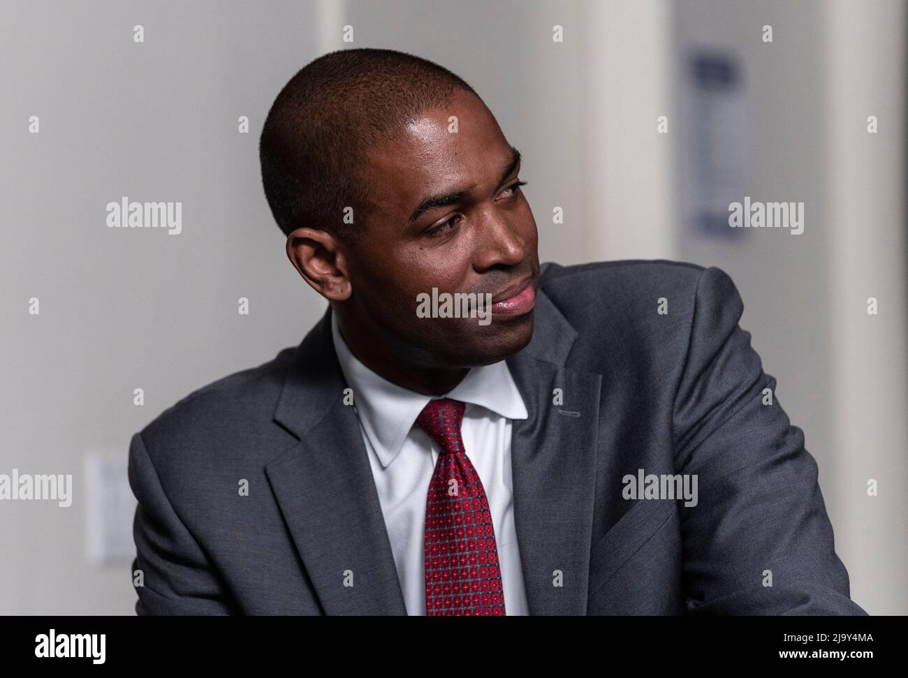 New York, United States. 25th May, 2022. Antonio Delgado sworn in by ...