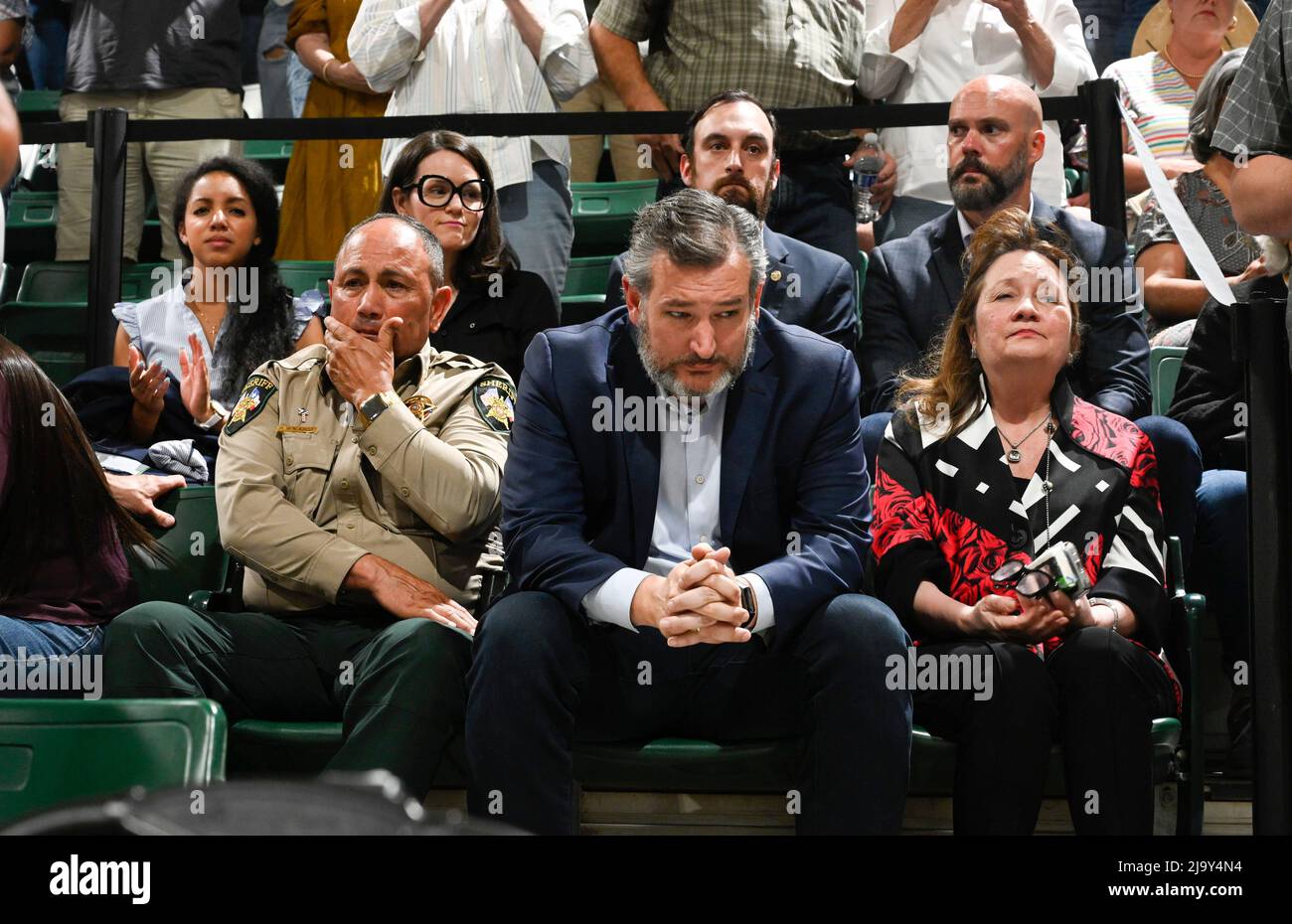 Uvalde, United States. 25th May, 2022. Uvalde County Sheriff RUBEN ...
