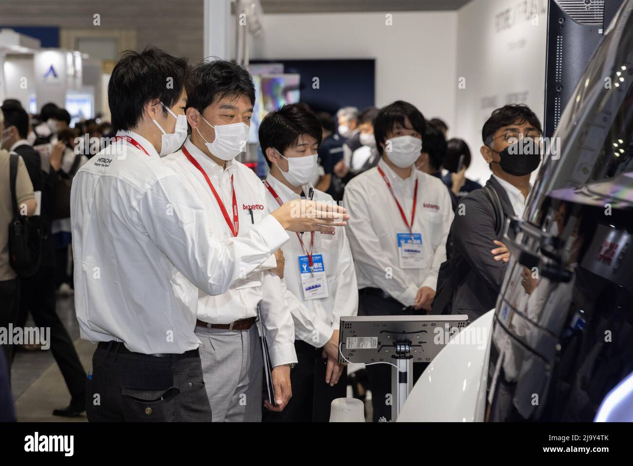 Yokohama, Japan. 25th May, 2022. Hitachi Astemo, expert for autonomous ...