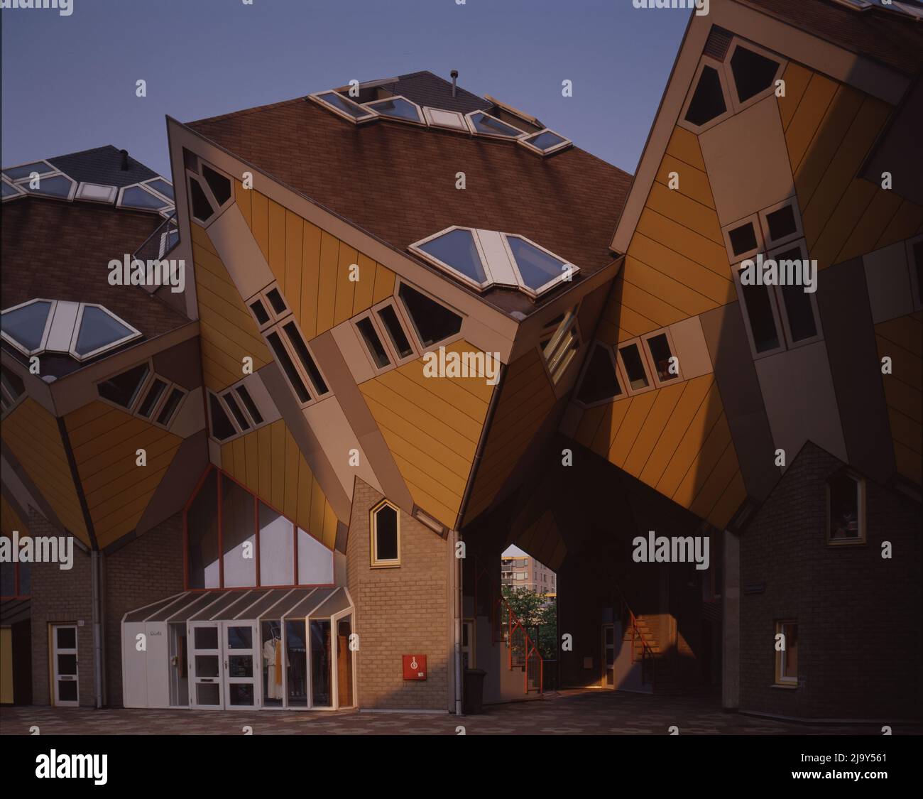 Cubic House in Netherlands Stock Photo - Alamy