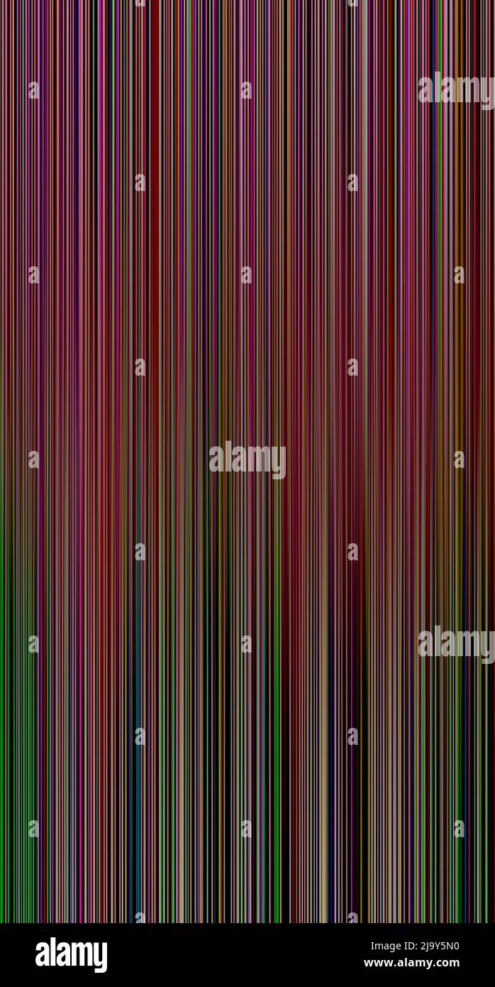 Vertical colorful parallel red green stripes dim abstract background ...