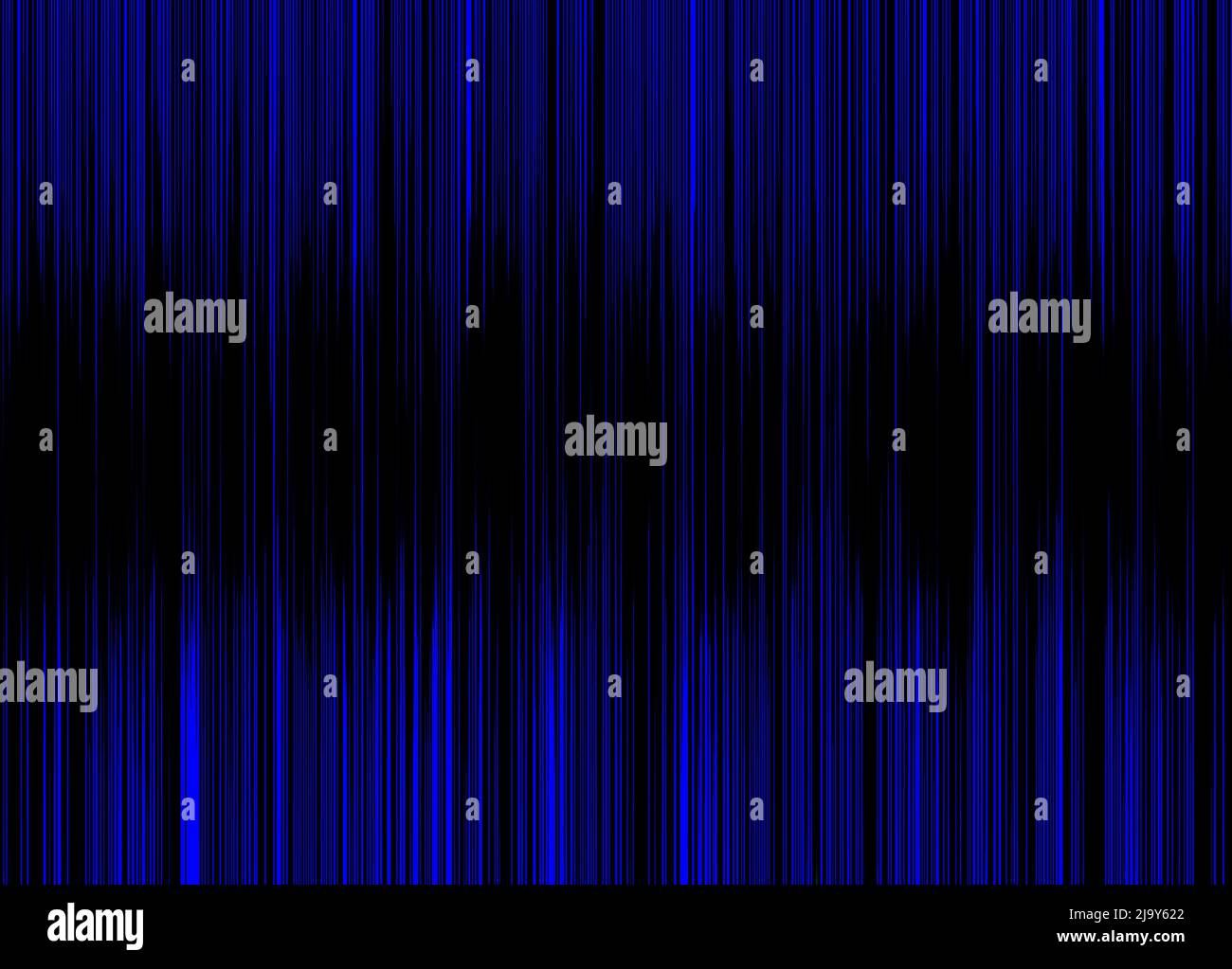 Vertical blue parallel lines dark abstract matrix background with copy ...