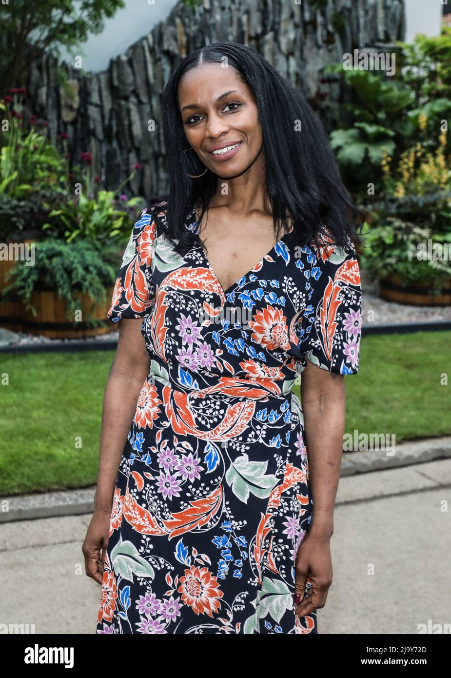 Carryl Thomas attends press day at the RHS Chelsea Flower Show at The ...