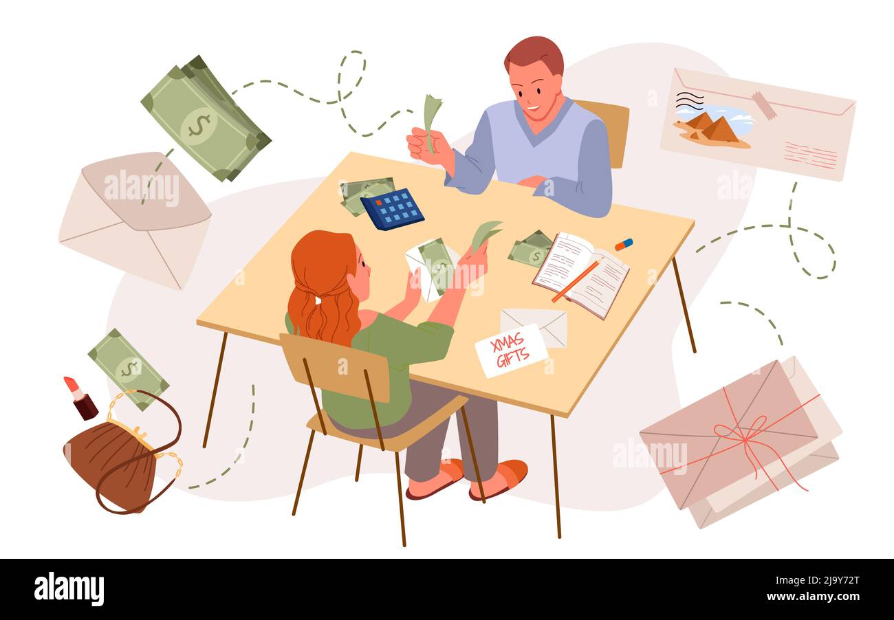 Financial control cartoon hi-res stock photography and images - Alamy