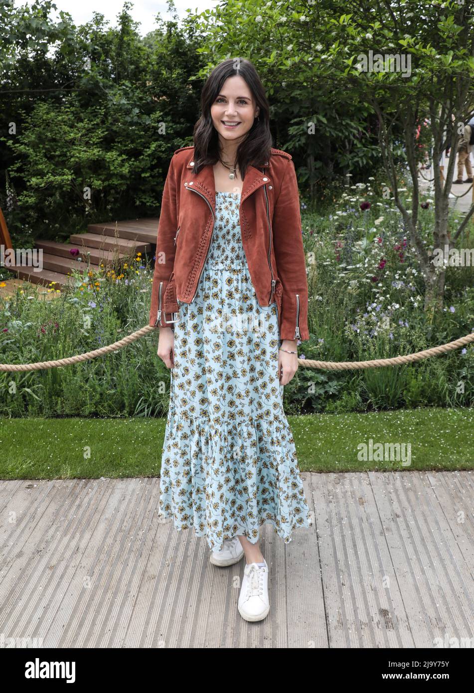 Lilah Parsons attends press day at the RHS Chelsea Flower Show at The ...
