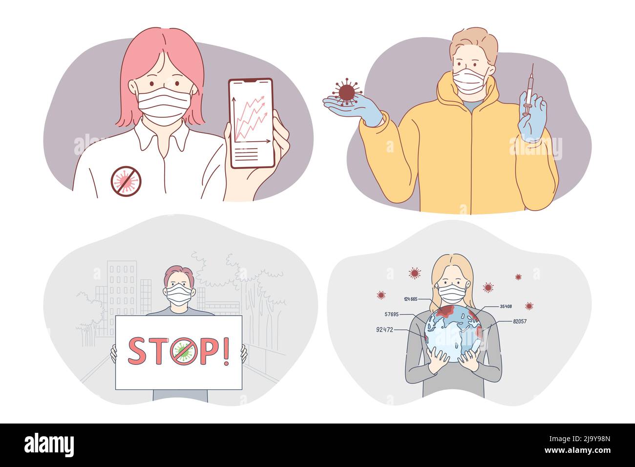 Infection risks Stock Vector Images - Alamy
