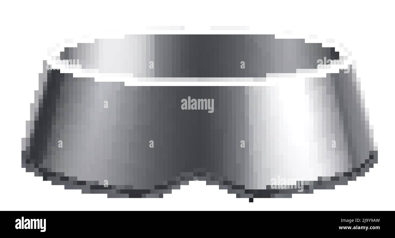 Pet dog accessories realistic composition with isolated image of metal ...