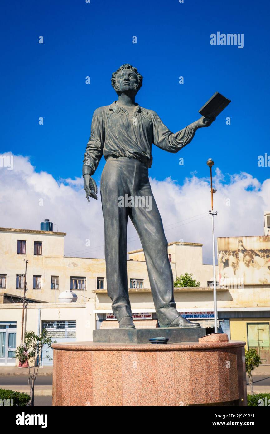 Statue of Russian Writer Alexander Pushkin in the Central Square Stock ...