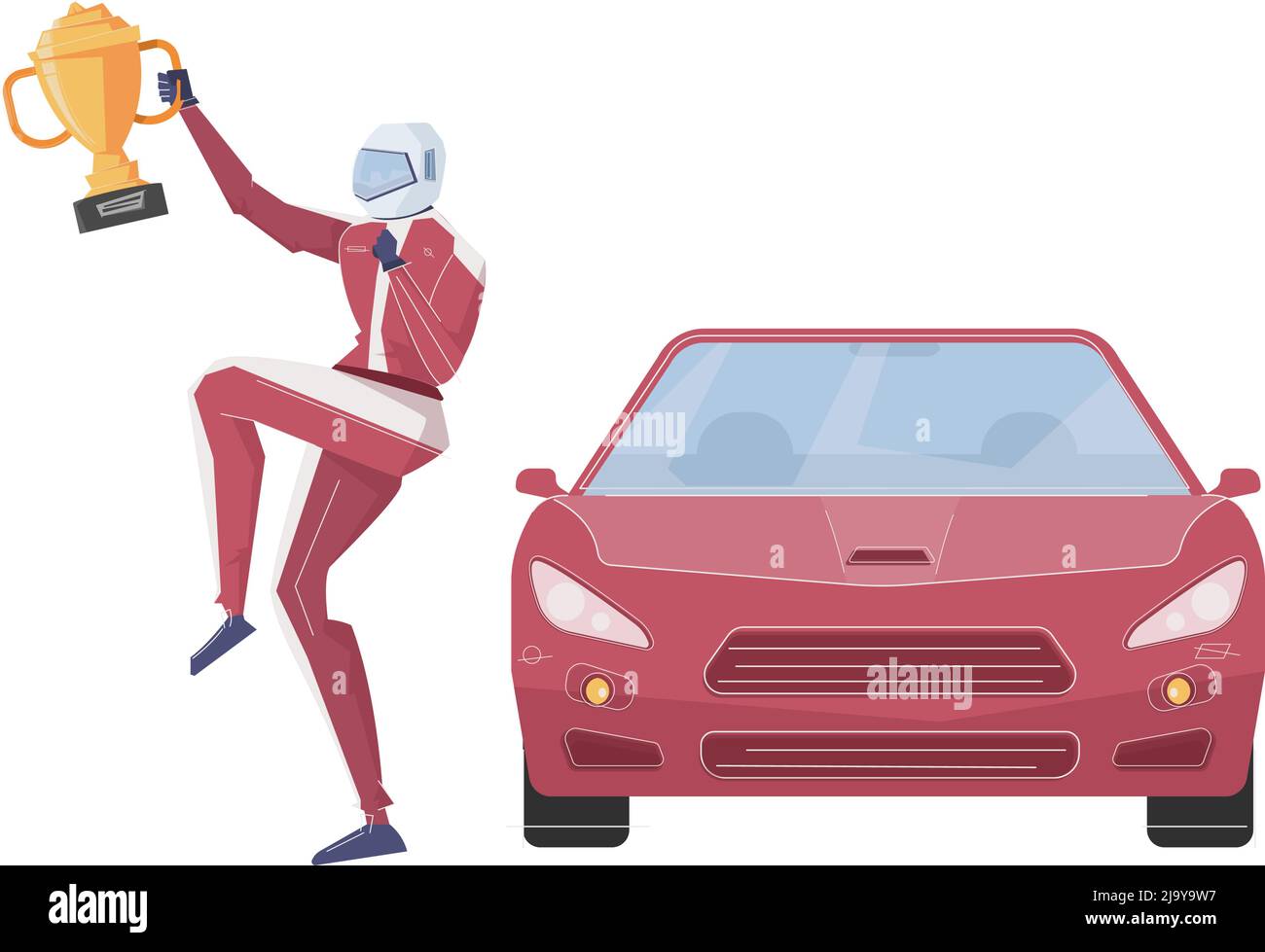 Racing car clipart hi-res stock photography and images - Alamy