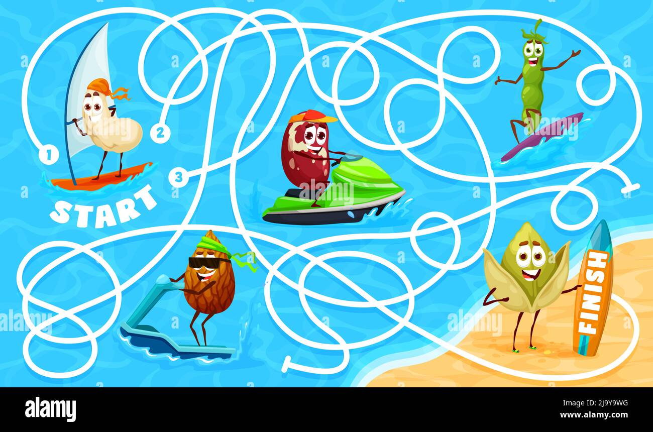 Maze activities Stock Vector Images - Alamy