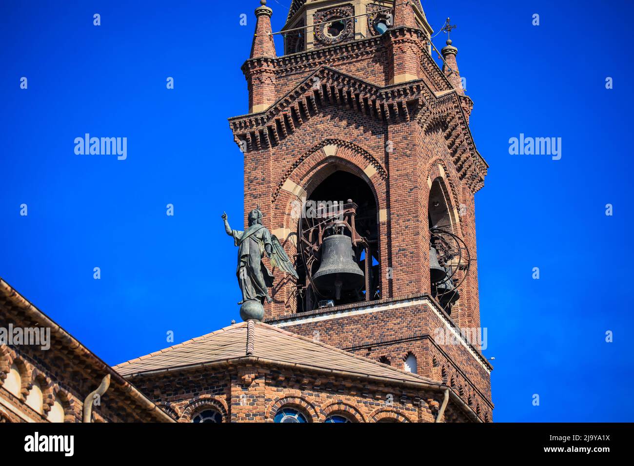 Old Brick Building of the Church of Our Lady of the Rosary in Asmara ...