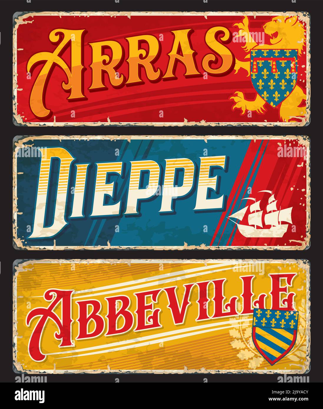 Arras sightseeing Stock Vector Images - Alamy