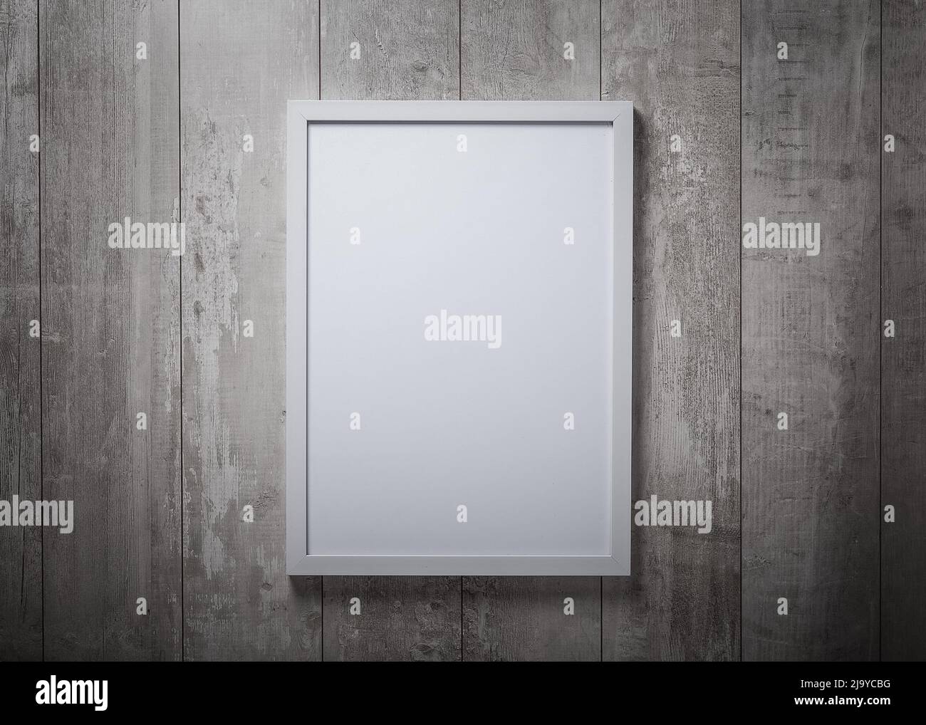 empty modern style frame on composition wall as concept Stock Photo - Alamy