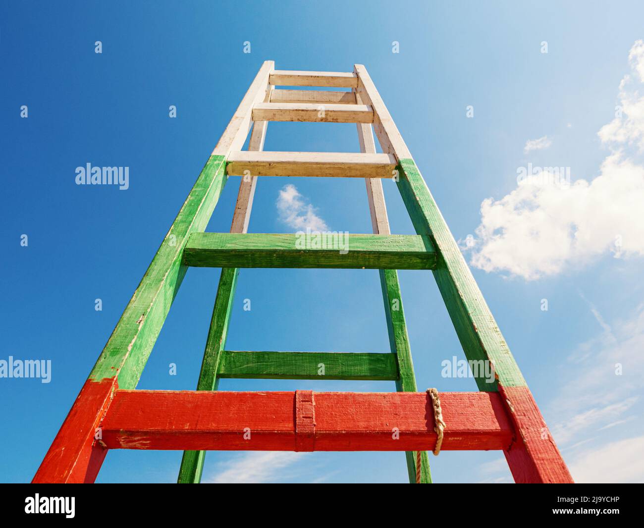 Ladder into the sky hi-res stock photography and images - Alamy