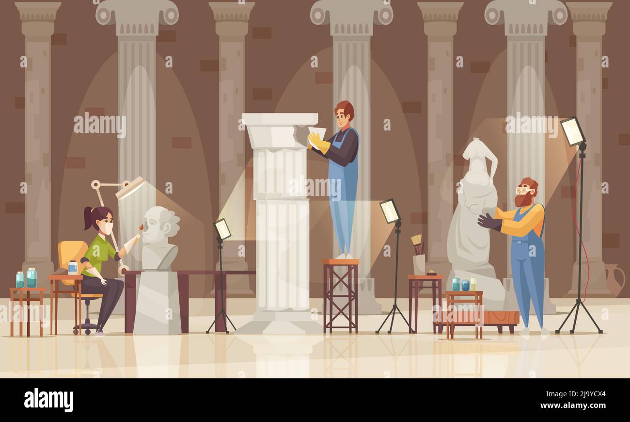 Restorer restoration Stock Vector Images - Alamy