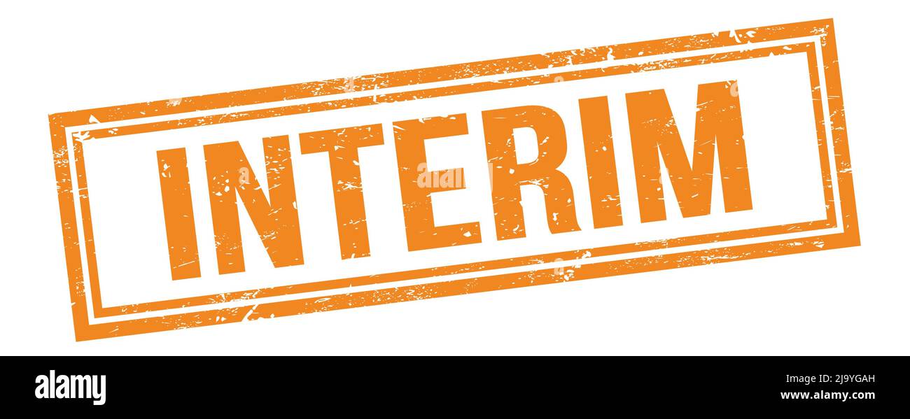 Interim stamp hi-res stock photography and images - Alamy