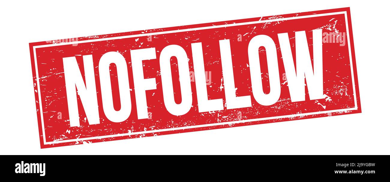 Nofollow stamp hi-res stock photography and images - Alamy