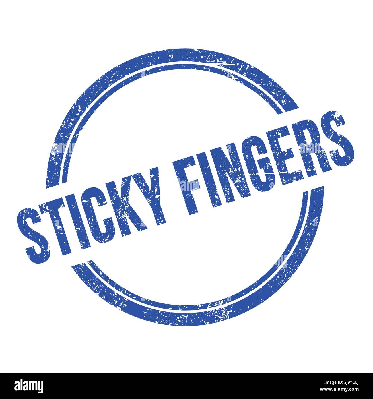 Sticky fingers word hi-res stock photography and images - Alamy