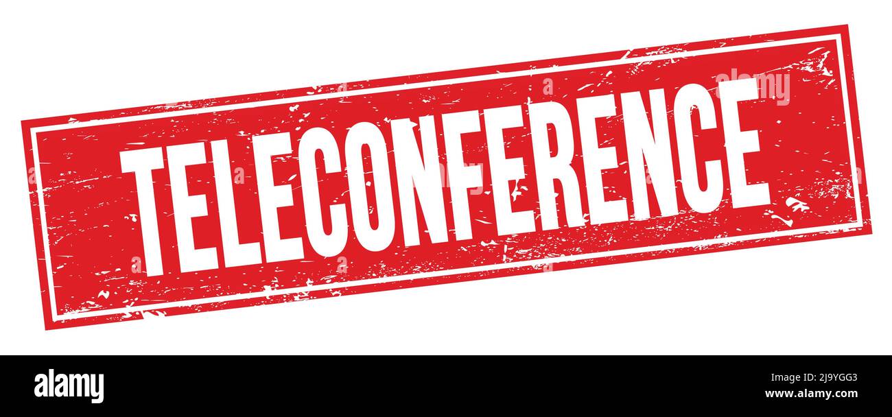 Teleconference stamp hi-res stock photography and images - Alamy