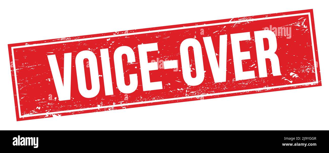 Voice over text on hi-res stock photography and images - Alamy