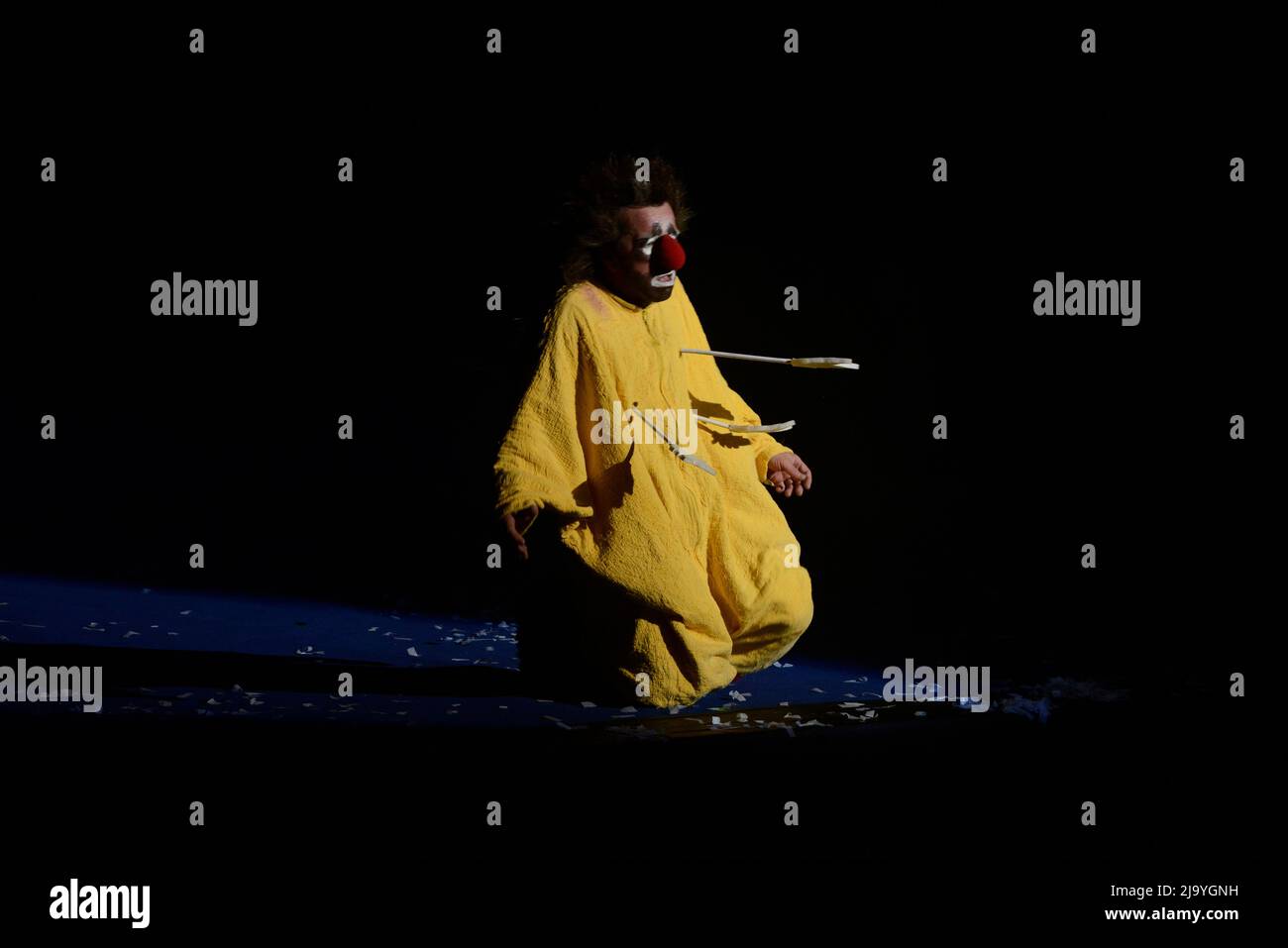 Mexico City, Mexico City, Mexico. 25th May, 2022. Actors perform on ...