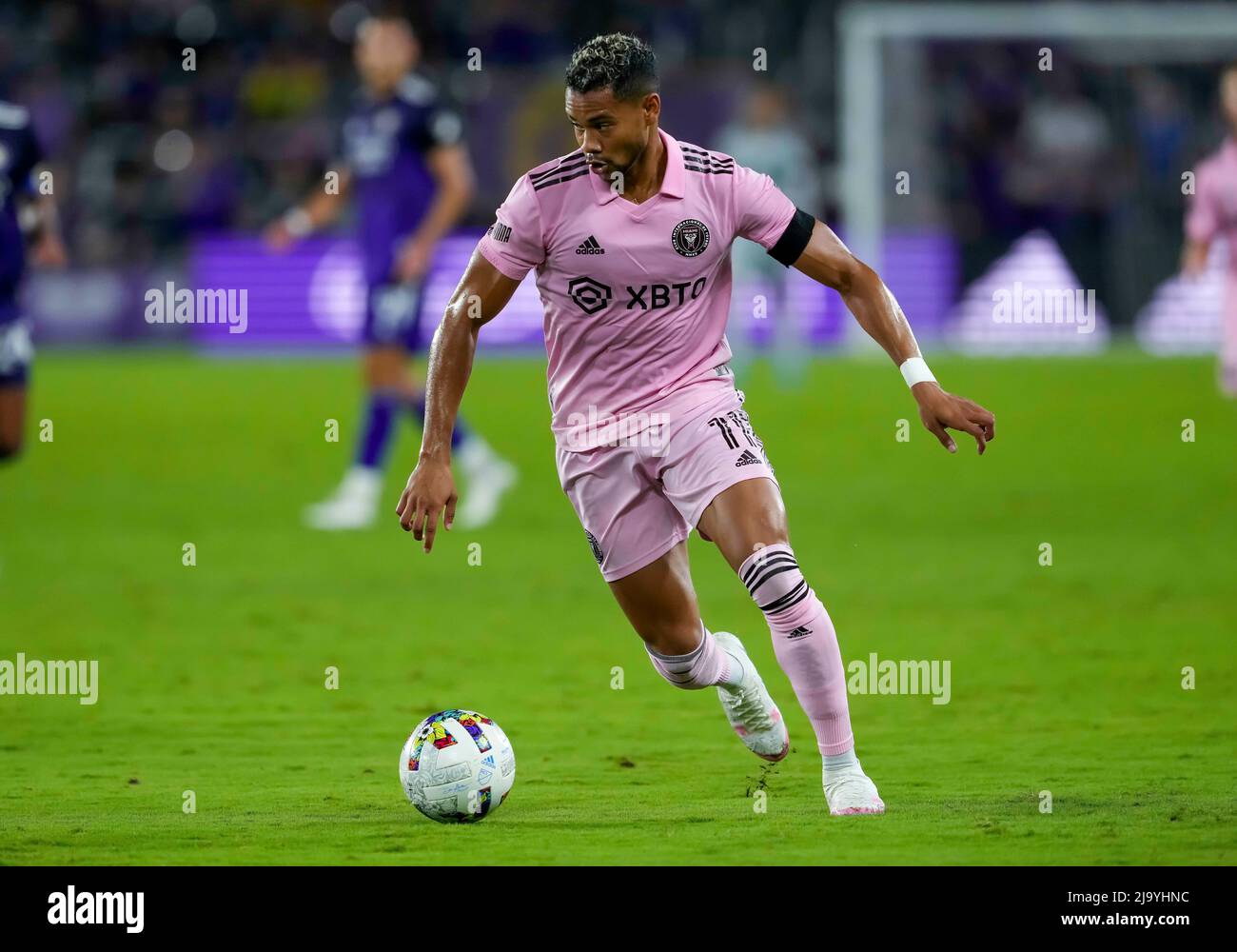 ORLANDO, FL - MAY 25: Inter Miami forward Ariel Lassiter (11) looks to ...