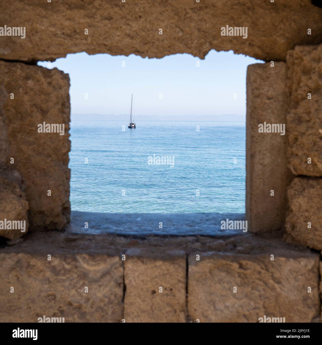 Naillac tower rhodes hi-res stock photography and images - Alamy
