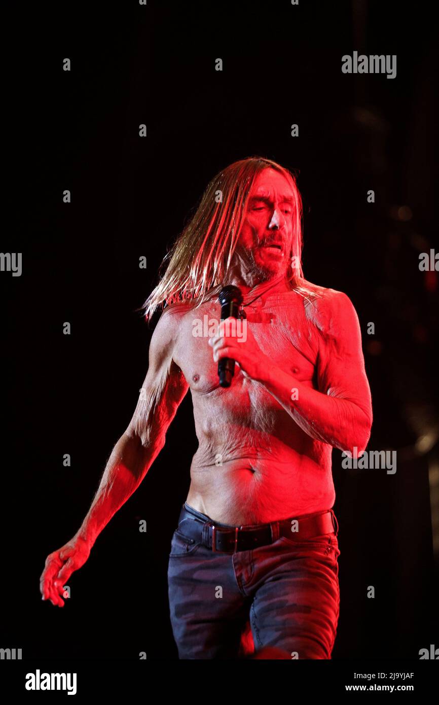 Iggy pop concert hi-res stock photography and images - Alamy