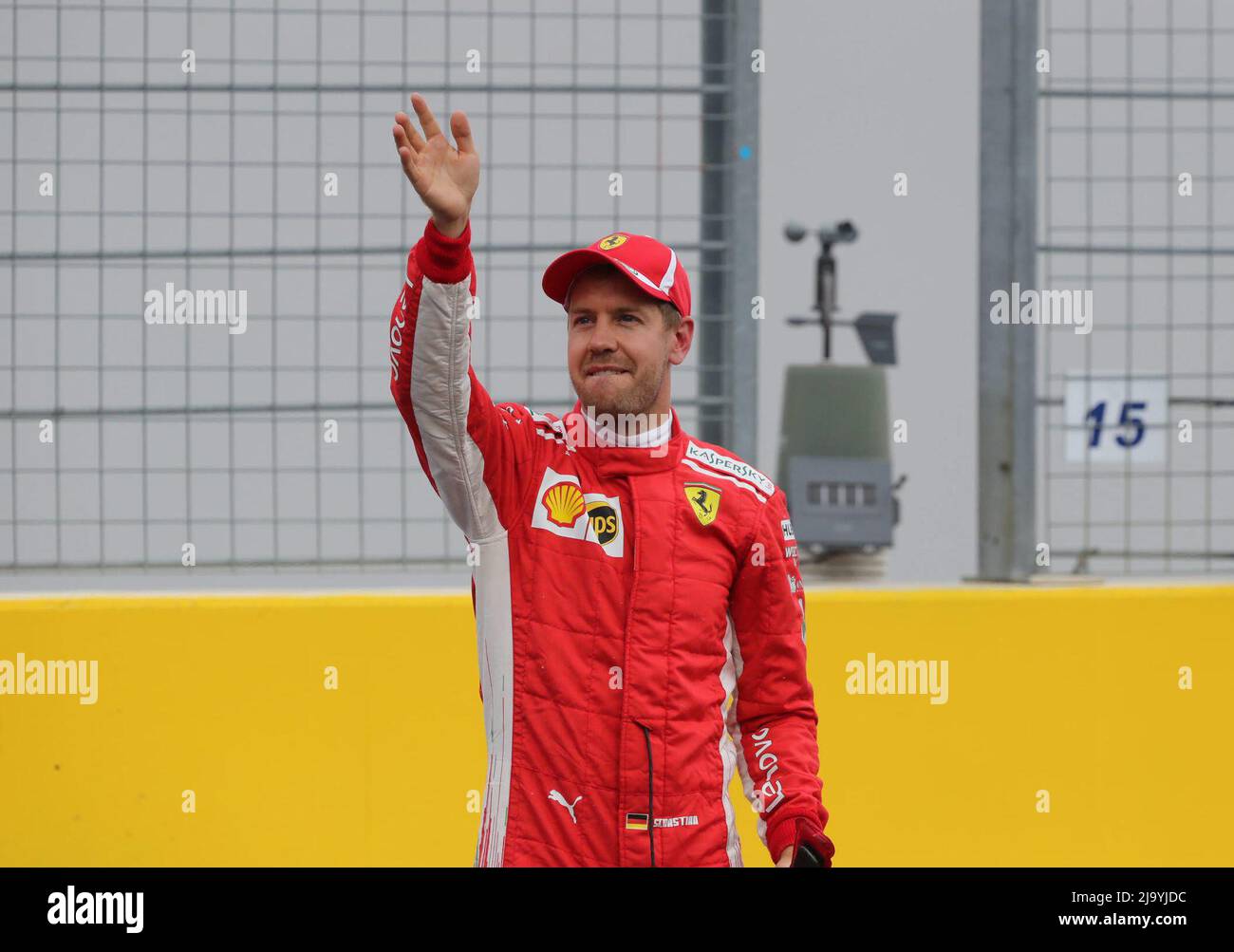 Ferraris sebastian vettel hi-res stock photography and images - Alamy
