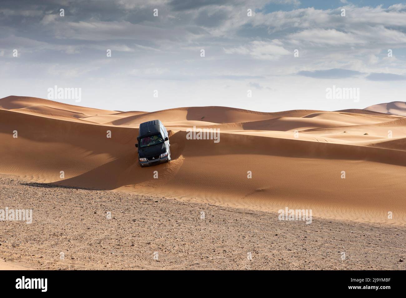 Erg cherby, Morocco, africa Stock Photo - Alamy