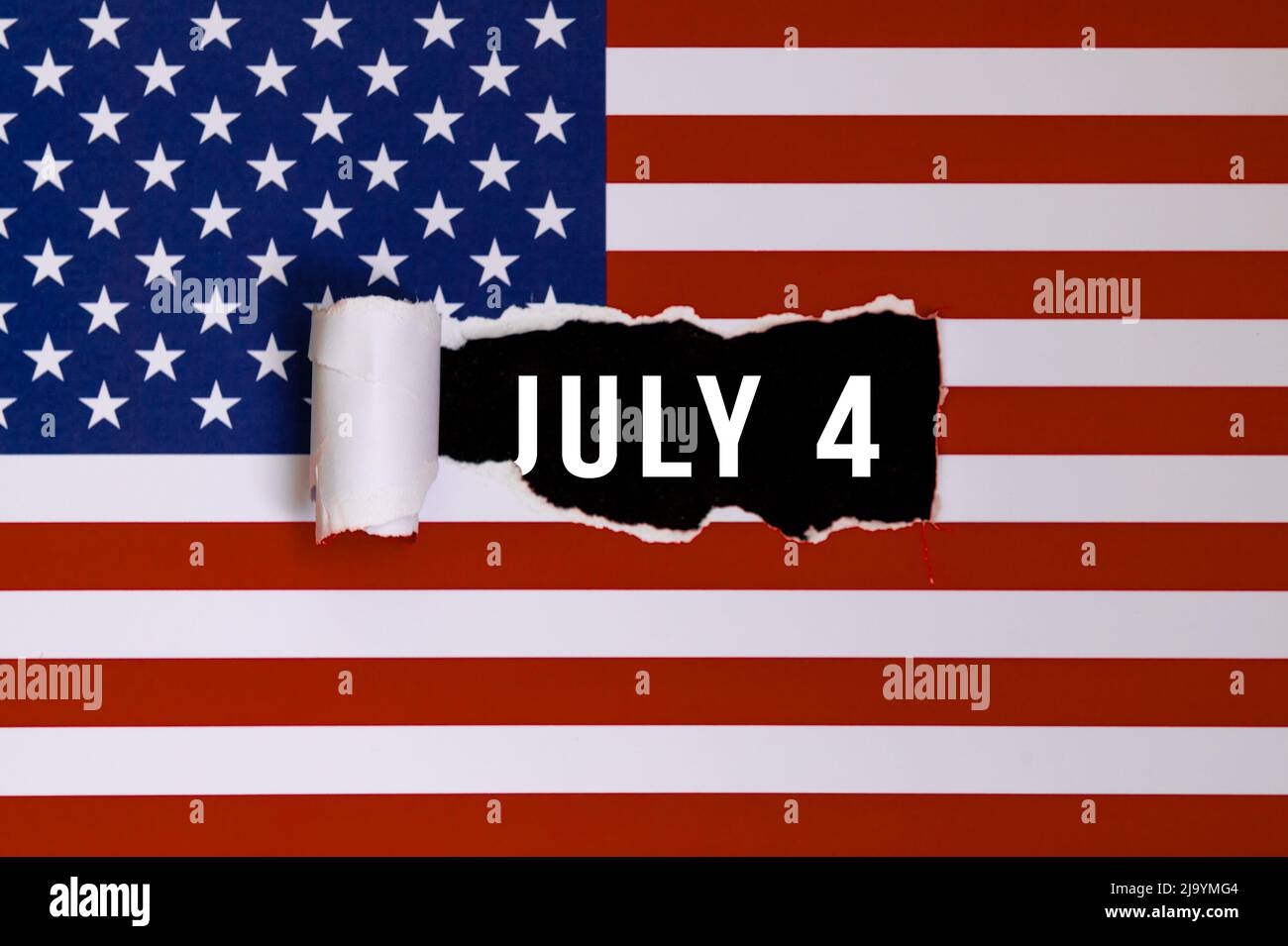 Ripped edge flag hi-res stock photography and images - Alamy