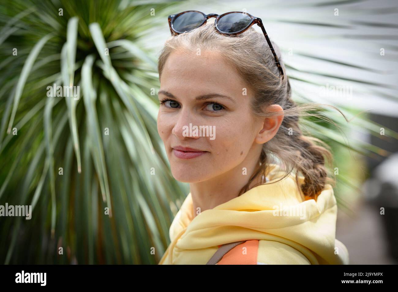 Margot Bancilhon at Village during French Open Tennis Roland Garros ...