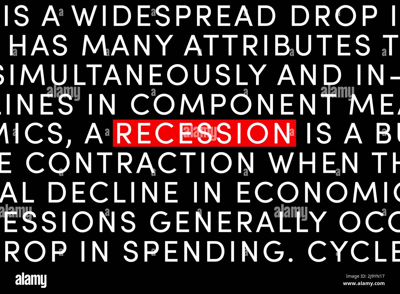 Recession is a business cycle contraction when there is a general ...