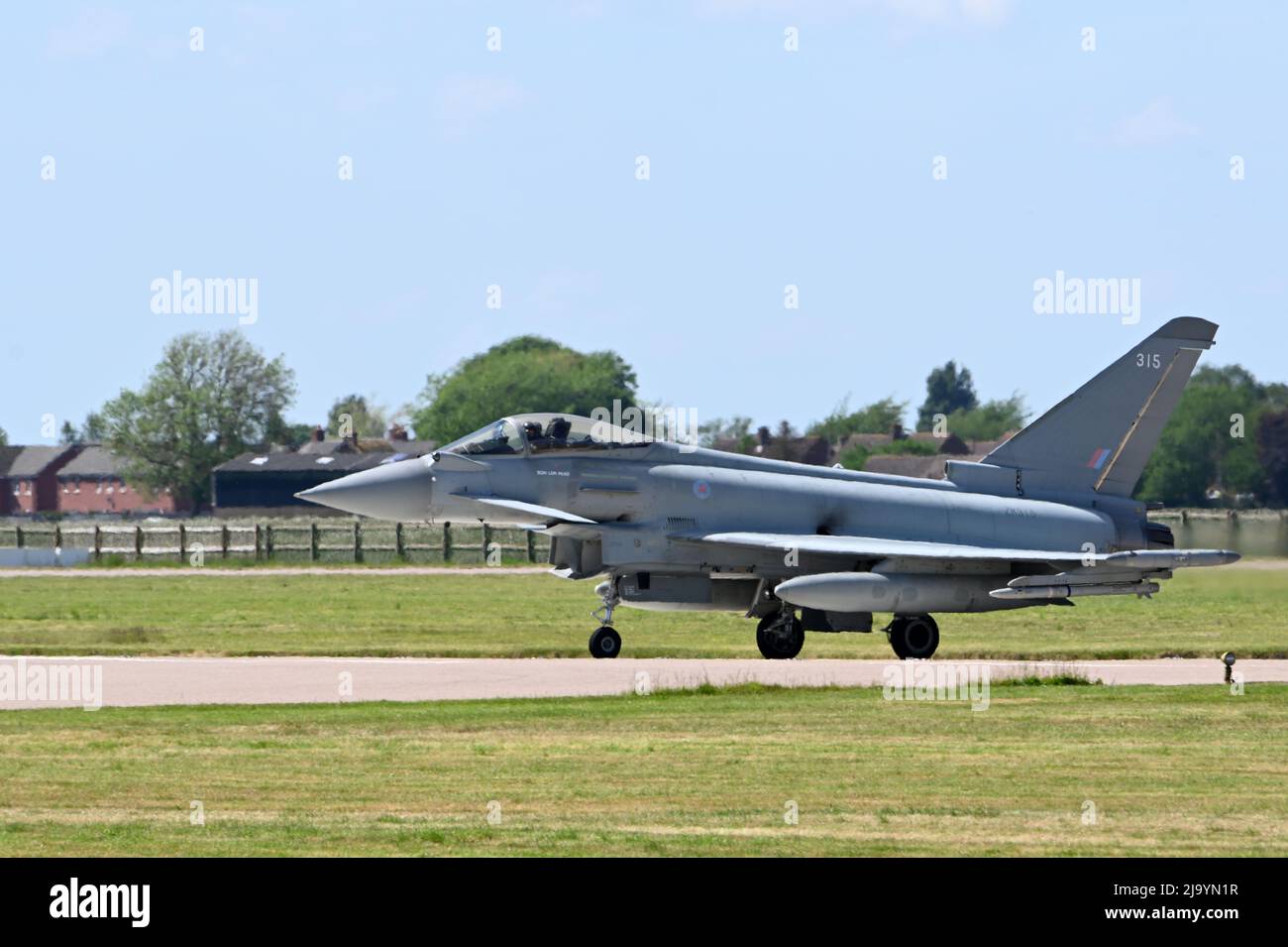 Raf typhoon runway raf coningsby hi-res stock photography and images ...
