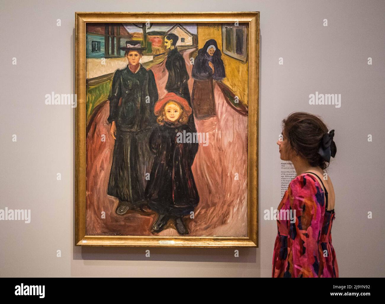 London UK 26 May 2022 Four Stages of Life 19021893-95 Oil on canvas One ...