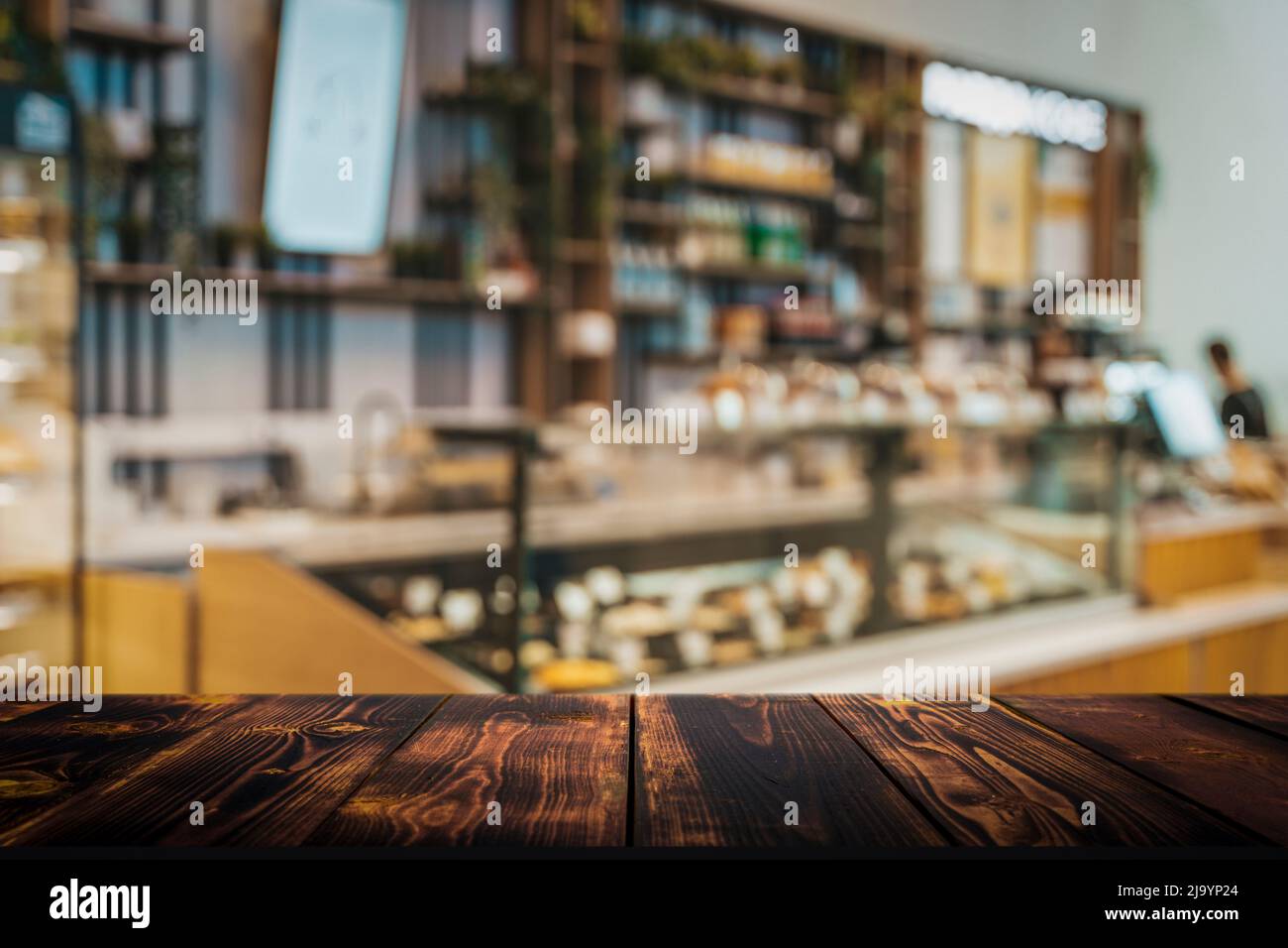 Empty dark shop interior hi-res stock photography and images - Alamy