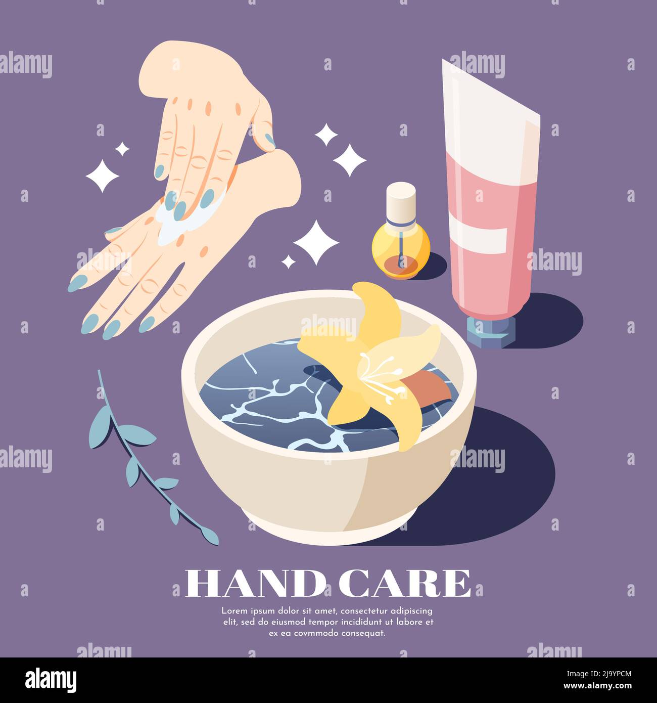 Nail and hand skin care natural products aromatic moisturizing cream ...