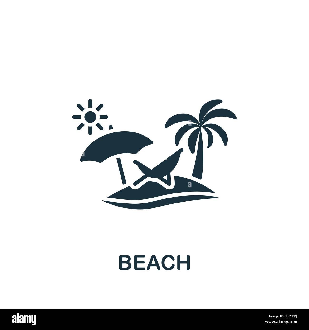 Summer Beach Icon