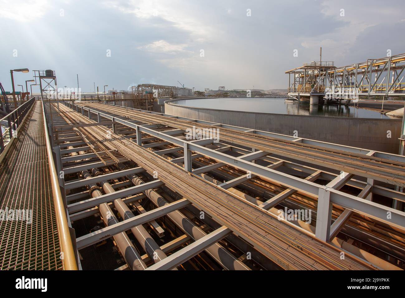 First Quantum Minerals copper mining at Kansanshi Stock Photo - Alamy