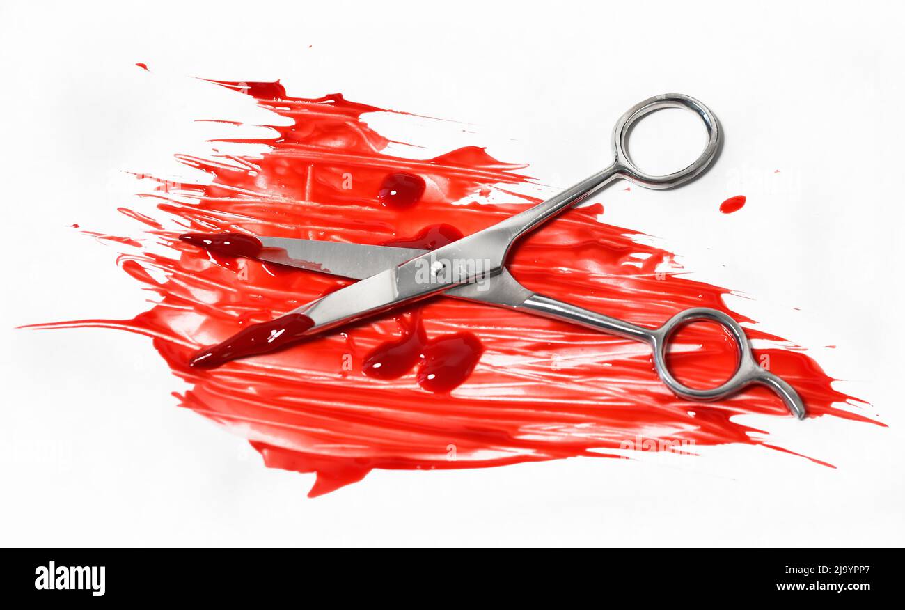 Bloody Lips Scissors May