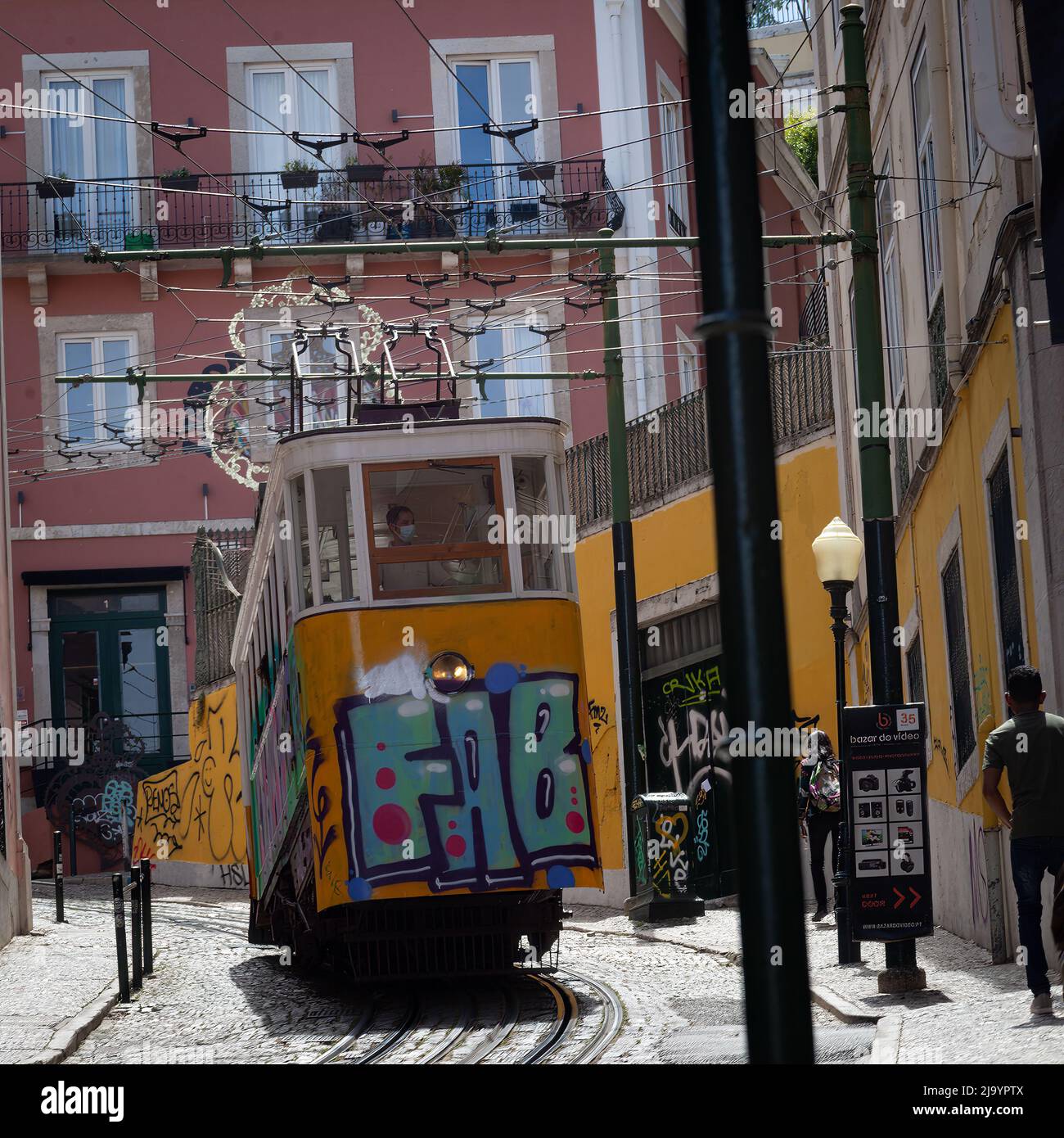 Electric funicular railway hi-res stock photography and images - Alamy